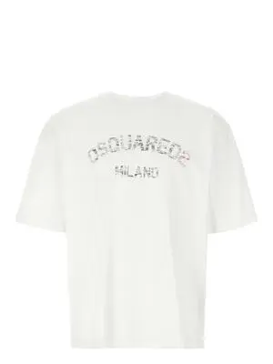 Dsquared2 Loose Fit' T Shirt - White