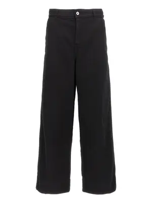 J.W.ANDERSON High-waist Wide-leg Pants - Black