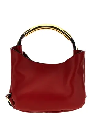 Moschino Handle Me Small Handbag - Red