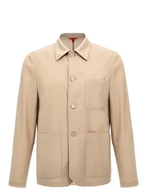 Barena Venezia Visal' Overshirt - Beige