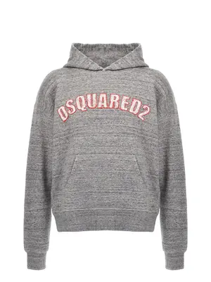 Dsquared2 Nyc Fit Hoodie - Gray