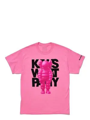 KAWS Brooklyn Museum What Party T-shirt - Pink