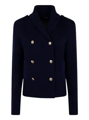 Ralph Lauren Double-breasted Jacket - Blue
