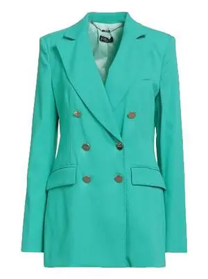 Liu Jo Crepe Double-breasted Blazer - Green
