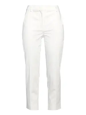 Max Mara Tapered Cropped Pants - White
