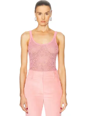 Gabriela Hearst Pontus Top - Rosa