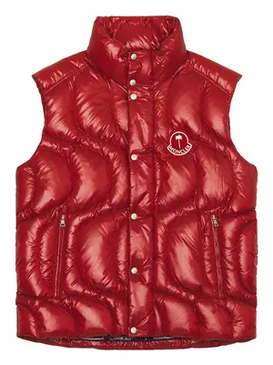 Moncler X Palm Angels Gwenyth Vest - Red