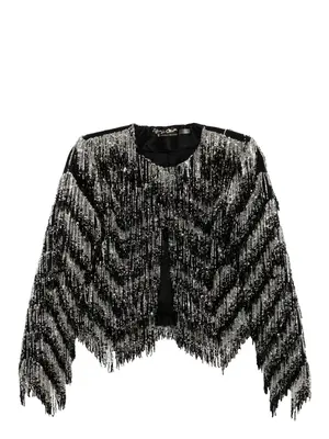 Alice + Olivia Kidman Embellished Jacket - Black