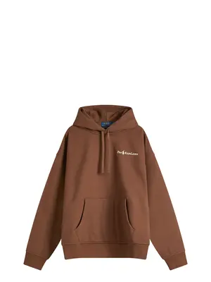 Ralph Lauren Heavyweight Fleece Logo Hoodie Chocolate Mousse