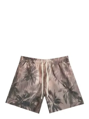 Palm Angels Sunset Palms Swim Shorts - Black