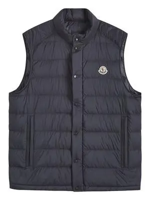 Moncler Moncler Recycled Longue Saison Barthe Vest Blue
