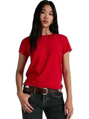 Free People We The Free Nova Tee Retro Red