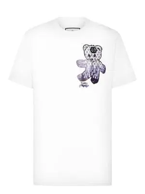 Philipp Plein Teddy Bear-print T-shirt - White