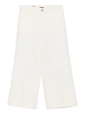 Gucci Bouclé Trousers - White