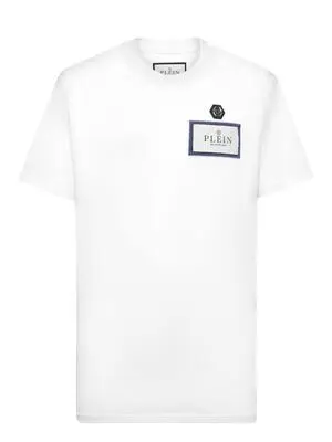 Philipp Plein Patch-detail T-shirt - White