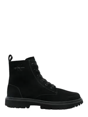 Calvin Klein Suede Boots - Black