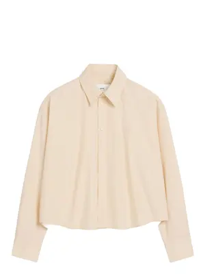 Ami Cropped Shirt - Neutrals