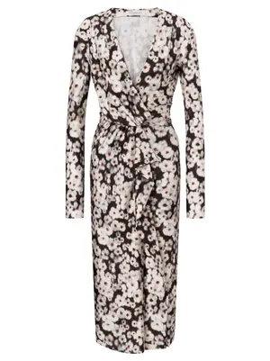 Philosophy Di Lorenzo Serafini Floral-print Dress - Brown
