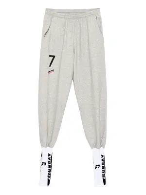 PROTOTYPES Football-sock Track Pants - Grey