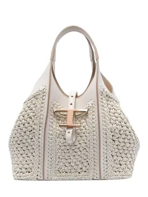 TOD'S T Timeless Shoulder Bag - White