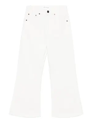 VICTORIA BECKHAM Victoria Beckham Logo Patch Jeans