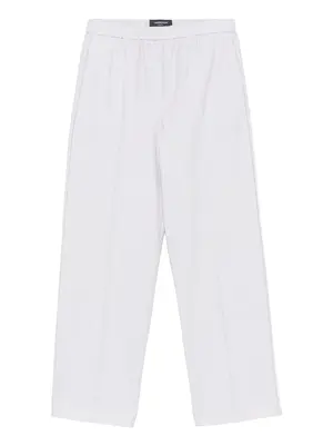 Fabiana Filippi Bead-trim Trousers - Grey