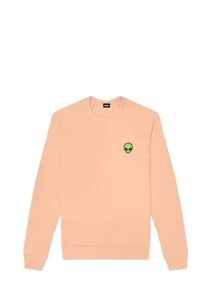 DALIX Alien Fleece Raglan Sweatshirt - Peach