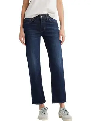 RE/DONE Re/Done Slim Straight Crop Jeans Barely Worn