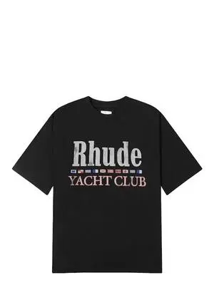 Rhude Flag T-shirt - Black