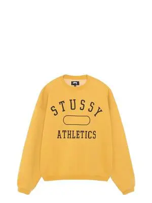 StÜssy Athletics Crew - Washed Gold