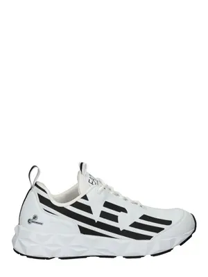 Emporio Armani Logo-print Sneakers - White