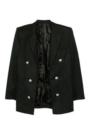 Balmain Cotton Blazer - Black