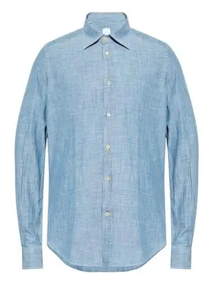 Eleventy Cotton Shirt - Blue