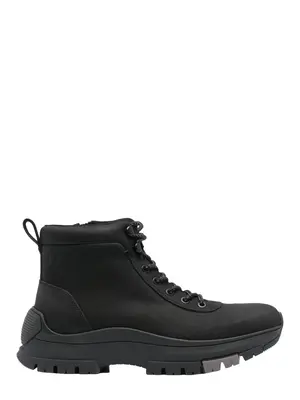 Calvin Klein Leather Boots - Black