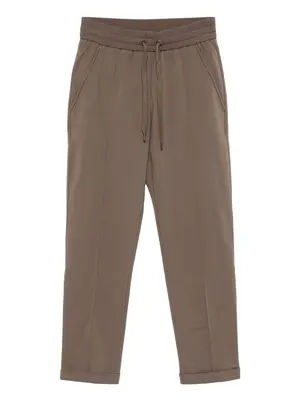 Brunello Cucinelli Raised-seam Trousers - Brown