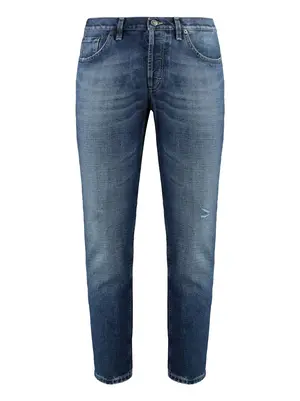 DONDUP Brighton Slim Fit Jeans - Blue