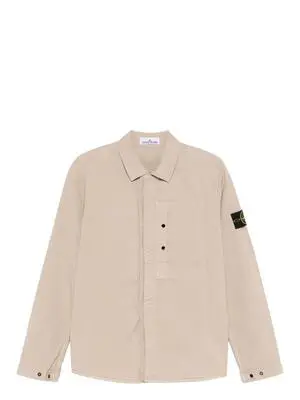 Stone Island Compass-badge Shirt - Neutrals