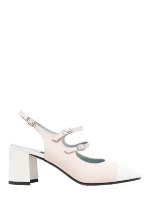 CAREL 65mm Slingback Pumps - Neutrals