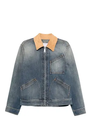 Alexander McQueen Denim Jacket - Blue