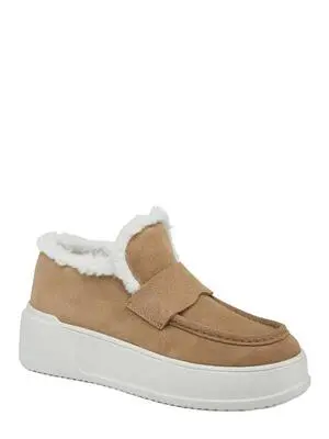 J/SLIDES NYC Junie Sneaker Camel