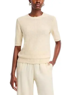 Fabiana Filippi Crew Neck Sweater - Beige Over