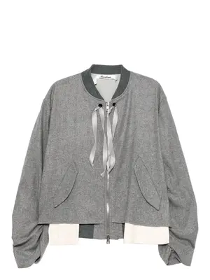 MIDORIKAWA Raw Edge Jacket - Grey