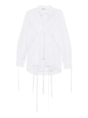 MIDORIKAWA Midorikawa Fringe-Detailed Shirt