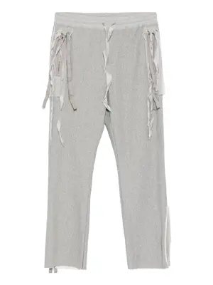 MIDORIKAWA Midorikawa Fringe-Detailing Trousers