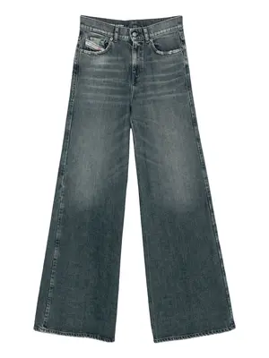 DIESEL® 1978 D-akemi Wide-leg Jeans - Blue