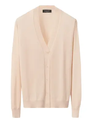 Fabiana Filippi Fine-knit Cardigan - Pink