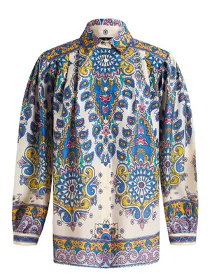 Etro Paisley-print Shirt - White