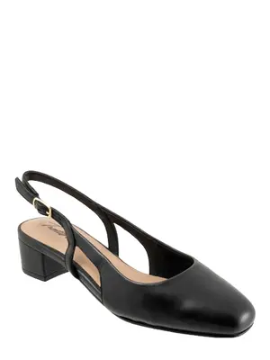 Trotters Dottie Slingback Pump - Black