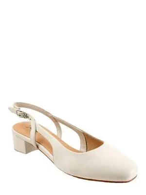 Trotters Dottie Slingback Pump - Ivory