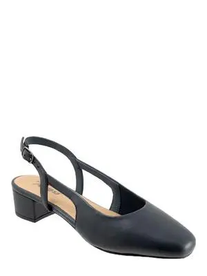 Trotters Dottie Slingback Pump - Navy